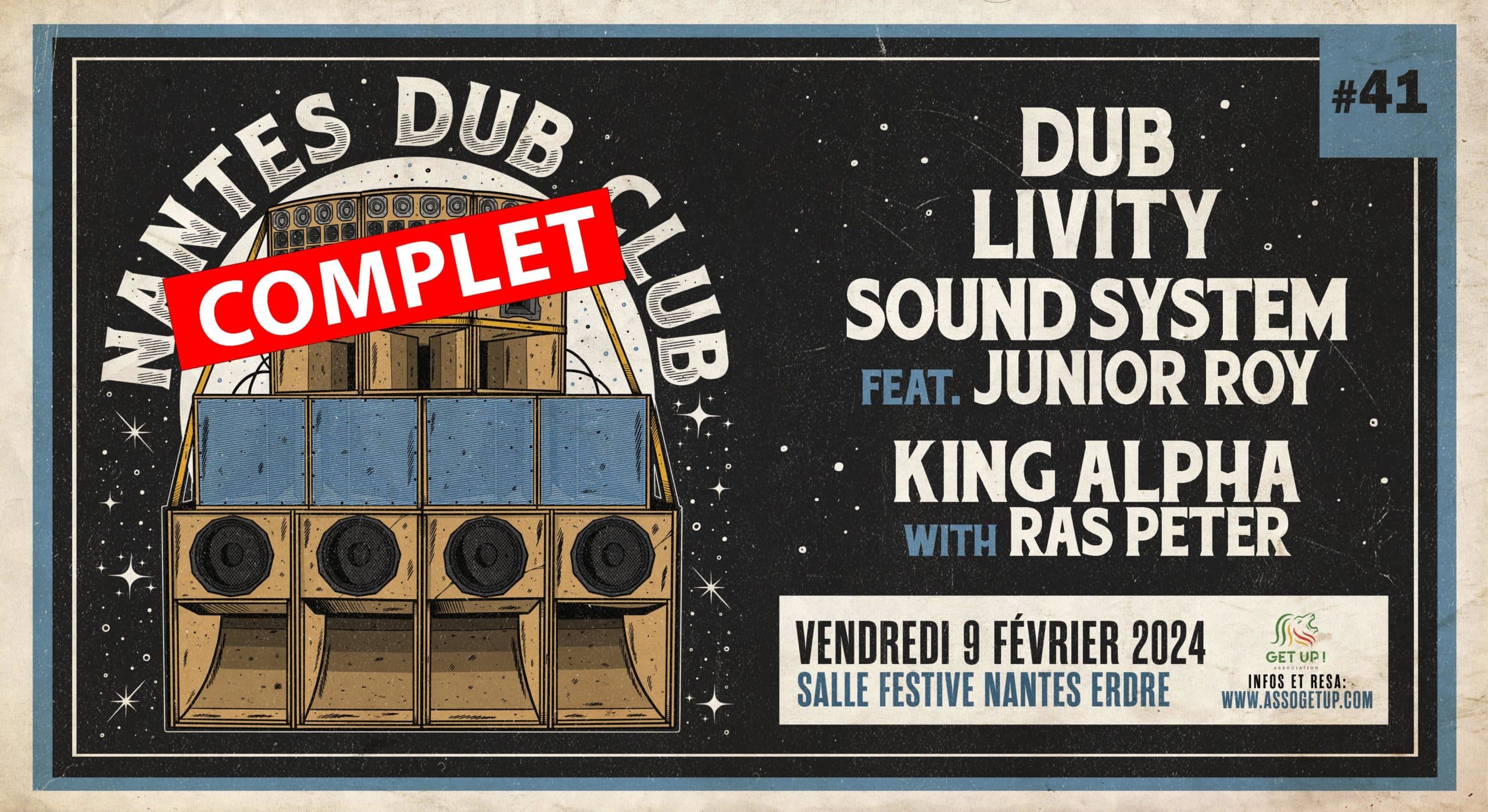 Dub Livity sound system ft. Junior Roy / King Alpha with Ras Peter - Dub Camp Festival