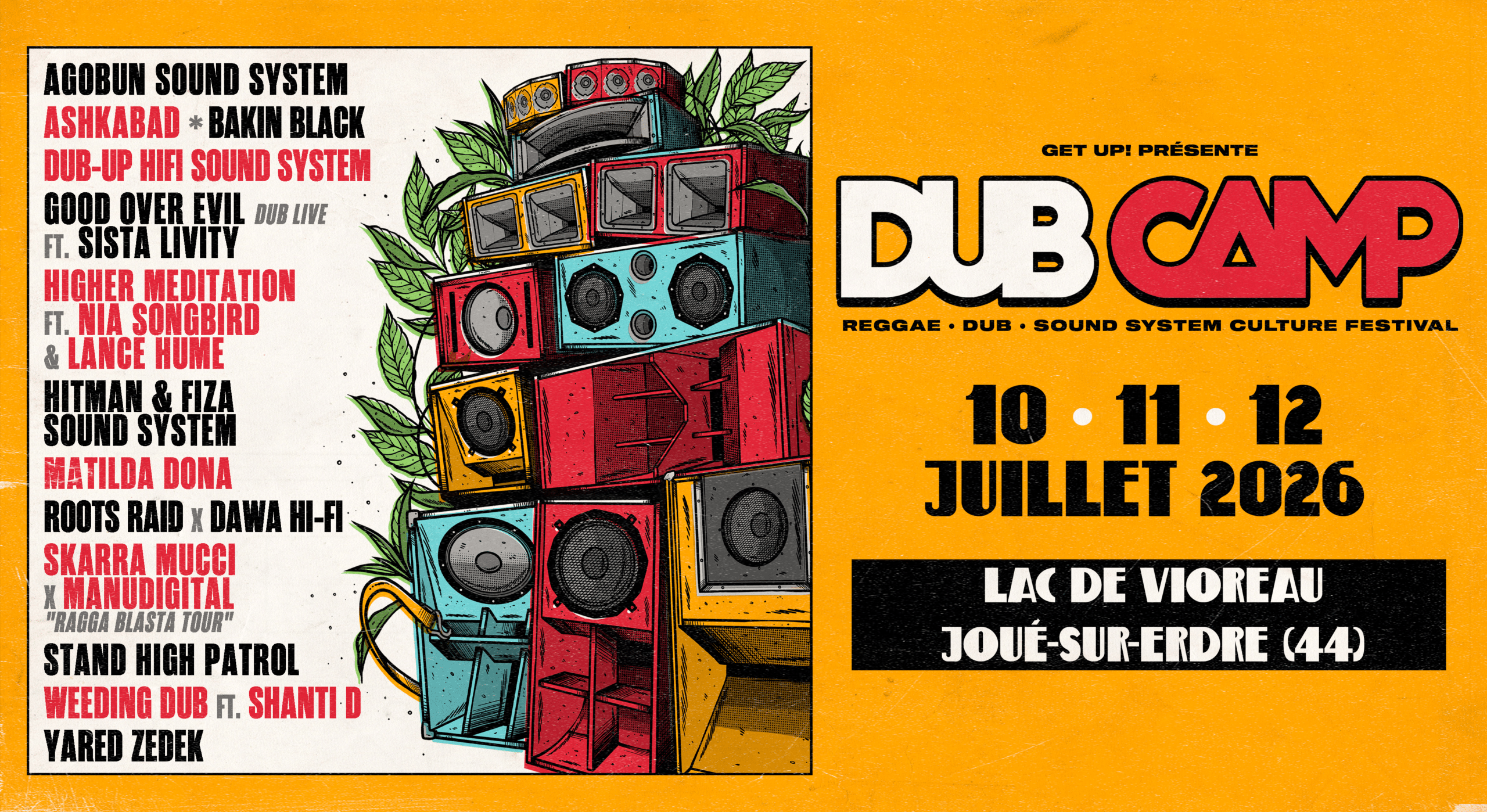 DUB CAMP 2026, LES 13 PREMIERS NOMS ! - Dub Camp Festival
